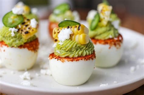 Street Corn Deviled Eggs Healthyish Foods