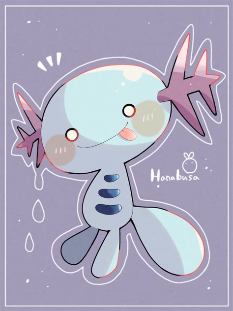 Wooper Pokemon Drawn By Hanabusaoekaki Danbooru