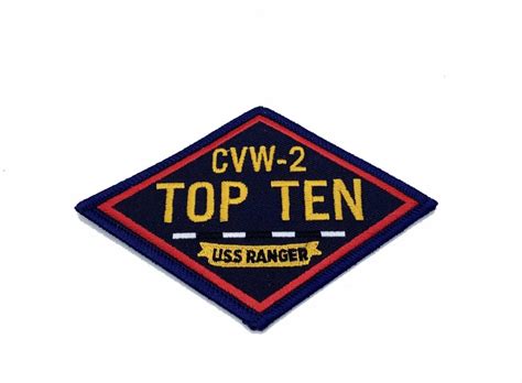 Cvw 2 Top Ten Uss Ranger With Hook And Loop Squadron Nostalgia