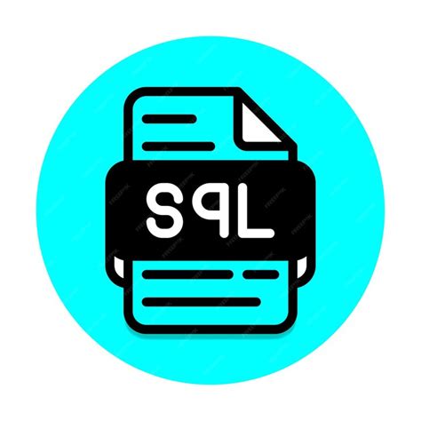 Premium Vector Sql File Type Icon Format Files Or Document Extension Icons In Black Fill Premium Vector Sql File Type Icon Format Files Or Document Extension Icons In Black Fill