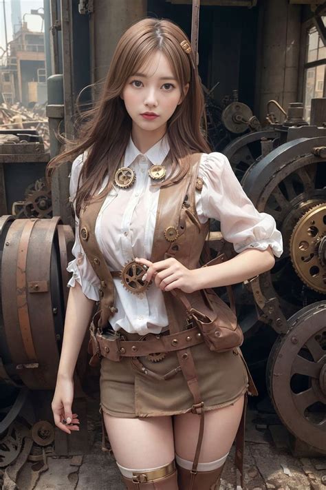 Pin By わさび 茶づけ On Steampunk Asian Girl Steampunk Fashion Girl