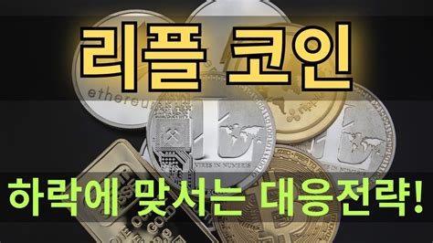 리플전망 하락에 맞서는 리플 대응전략 리플 리플전망 리플코인 리플분석 코인 코인전망 가상화폐 폭등코인 Ripple Youtube