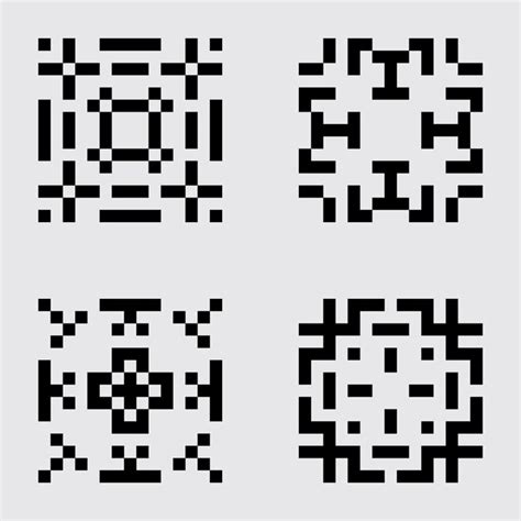Premium Vector Pixel Art Set Tile Abstract Material Pattern