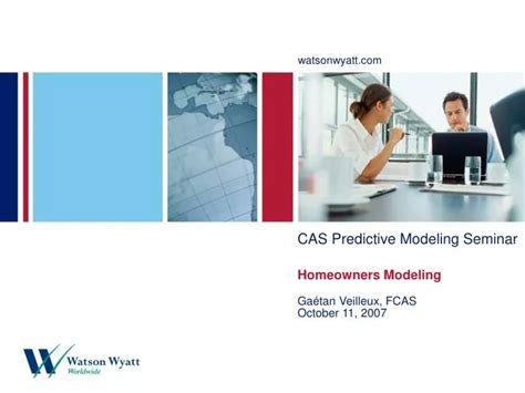 Ppt Cas Predictive Modeling Seminar Powerpoint Presentation Free Download Id 7035901