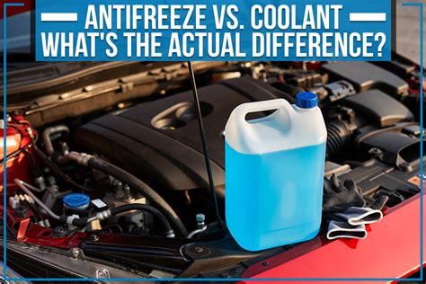 Antifreeze Vs. Coolant: What's The Actual Difference?