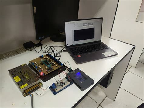 PLC Module Connected To The Data Logger To Test Its Operation For H Download Scientific