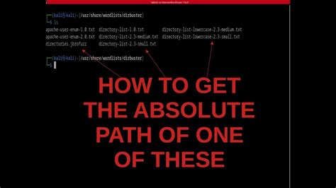 Get The Absolute Path Of A File In Linux With One Command Youtube
