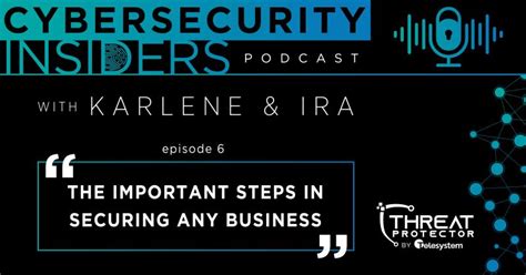 brad weege on linkedin episode 6 the important steps in securing any