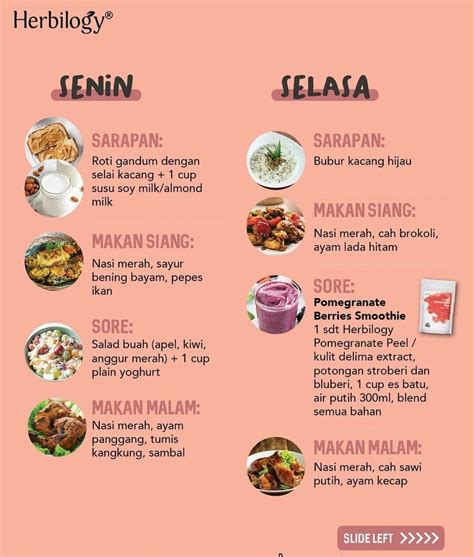 Pin Oleh Ruth Ammelia Di Diet Plan Menu Makanan Diet Resep Diet