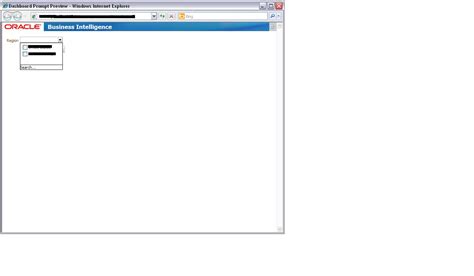 Obiee Revisited Displaying Top 2 Values In The Dashboard Prompt