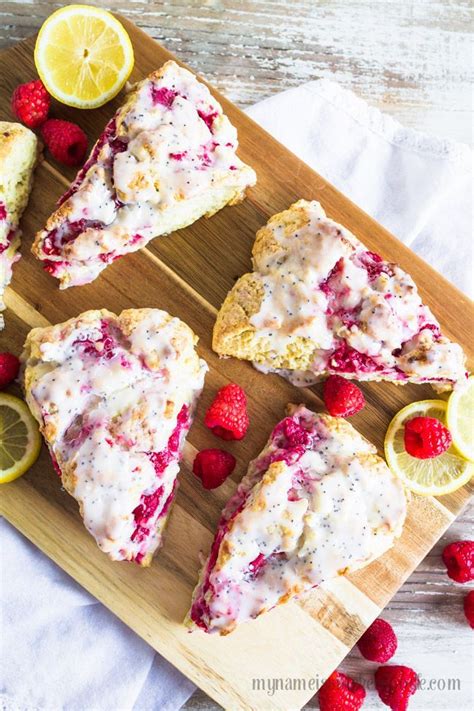 Lemon Raspberry Scones Artofit