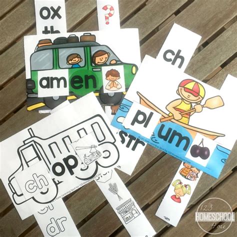 Classroom Freebies Too Transport Word Sliders With Consonant Digraphs
