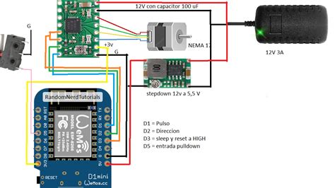 Dudas Con Wemo D1 Mini Y Motor Nema17 Microcontroladores Arduino Forum
