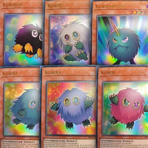 Yugioh Kuriboh Set Ultra Rare Deutsch Kuriboh Kuriba Kuribi Kuriba