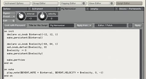 Sampling Patches How To Create Scripts In Ni Kontakt Part 2