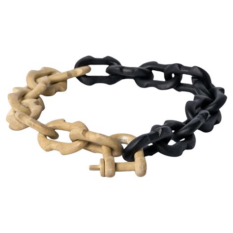 Charm Chain Choker Cm Small Deco Links Ku Da For Sale At Stdibs Charm Cm Charm Cm