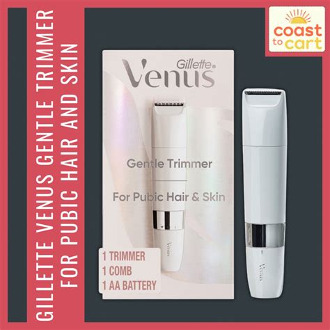 Gillette Venus Gentle Trimmer For Pubic Hair And Skin Shopee Philippines