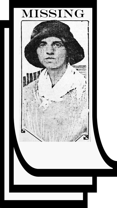 Missing Persons Report Second Glance History