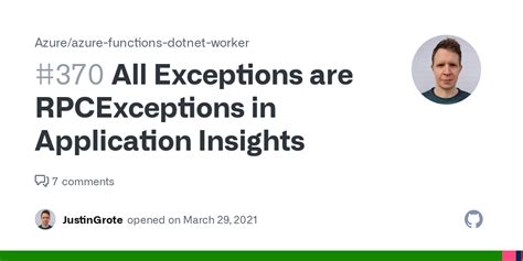 All Exceptions Are RPCExceptions In Application Insights Issue Azure Azure Functions