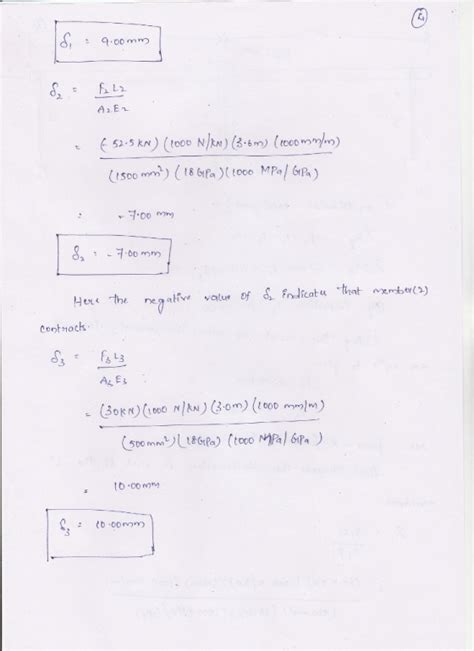 Problem 3 Statically Indeterminate Axially Loaded Members 25pts The