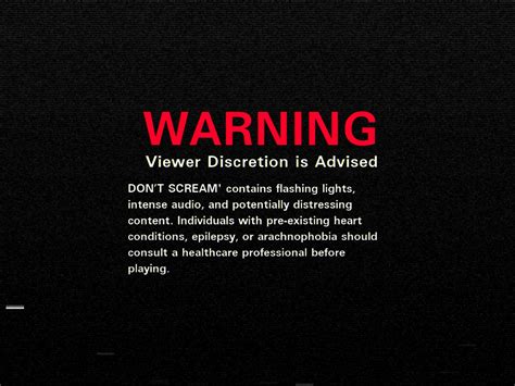 dont scream if you scream you restart