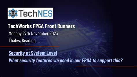 fpga frontrunner event november 2023 sarsen technology