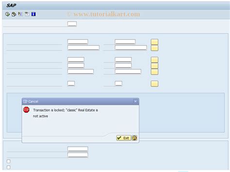 FOA SAP Tcode Activate Rent Adjustment Index