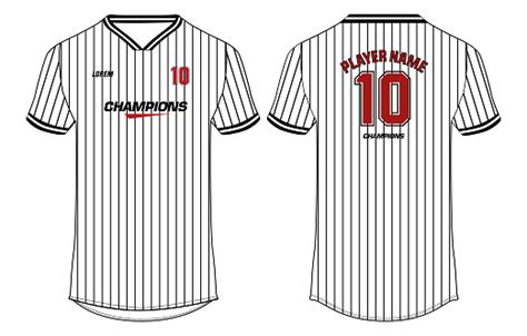 야구 스포츠 저지 티셔츠 디자인 컨셉 벡터 템플릿 축구 크리켓 축구 배구 럭비 테니스 및 배드민턴 유니폼 앞면과 후면 보기가
