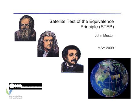 Pdf Satellite Test Of The Equivalence Principle Stepresourceskacst