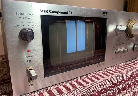Jcpenney Mcs Series Model 685 1015 Solid State Television And Reverb