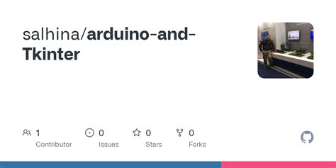 GitHub Salhina Arduino And Tkinter