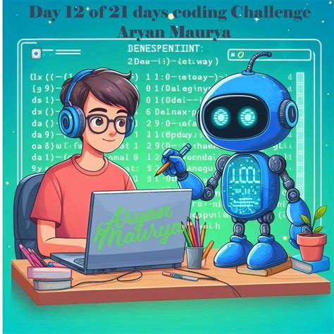 day 12 of my 21 day coding challenge aryan m posted on the topic