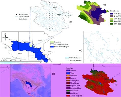Geospatial Information Of The Upper Assiniboine River Basin At Kamsack