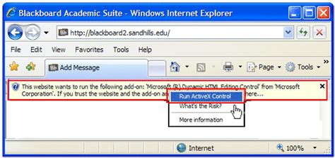 Internet Support What Is ActiveX Control In Internet Explorer