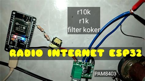 Radio Internet ESP32 PAM8403 1 YouTube