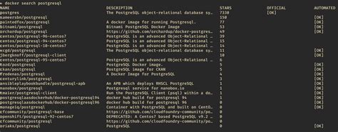 Docker Ile Postgresql Kurulumu