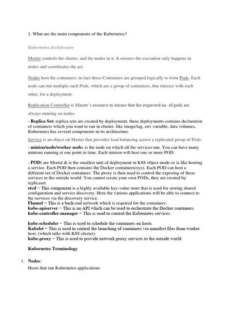 Kuber Net Es Pdf Computer Cluster Computer Science