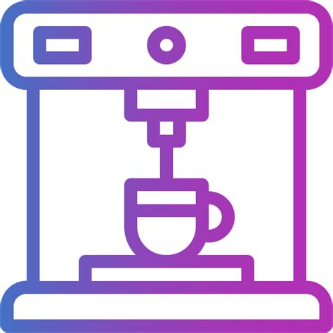 Espresso Generic Gradient Outline Icon