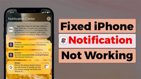 How To Fix Iphone Notification Sound Not Working On Iphone After Ios Update Apple Info Youtube