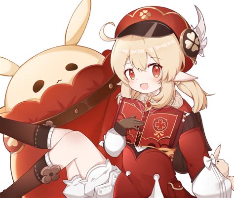 Klee Dodoco And Jumpy Dumpty Genshin Impact Drawn By Shi Zhuzi Da Danbooru