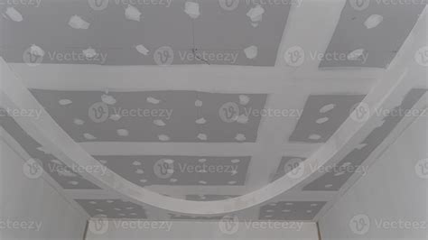 Ceiling Curve Of The House That Began To Be Built Construction And Decoration Of Buildings In