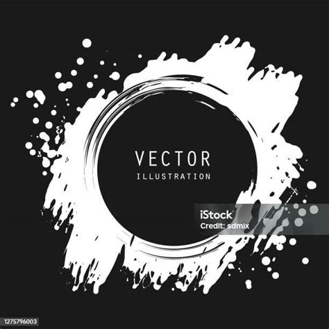 벡터 스플랫 스플래시 와 흰색 잉크 페인트의 방울 다른 모양 드립 그래피티에 대한 스톡 벡터 아트 및 기타 이미지 그래피티