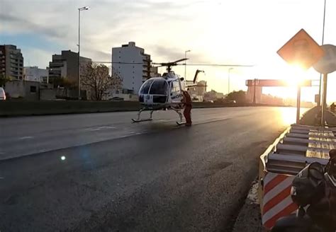 Choque en cadena en la 25 de Mayo entre nueve autos y un camión y hay seis personas heridas