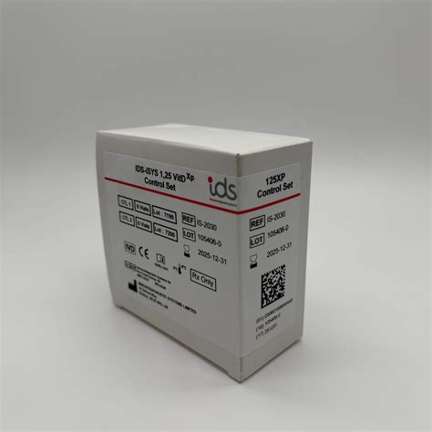 Ids Isys 1 25 Vitdxp Control Set Control Para Vitamina D Activa