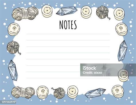 촛불 석영 결정 원사 장식이있는 아늑한 보헤미안 노트 플래너 의제 기획자 체크 리스트에 대한 귀여운 템플릿 문구 모형 Bullet Journal에 대한 스톡 벡터 아트 및