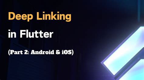 Flutter 實作 Deeplink 完整指南 ⎮ Part 2 Android 與 Ios 設定 By Yii Chen Flutter Taipei Medium