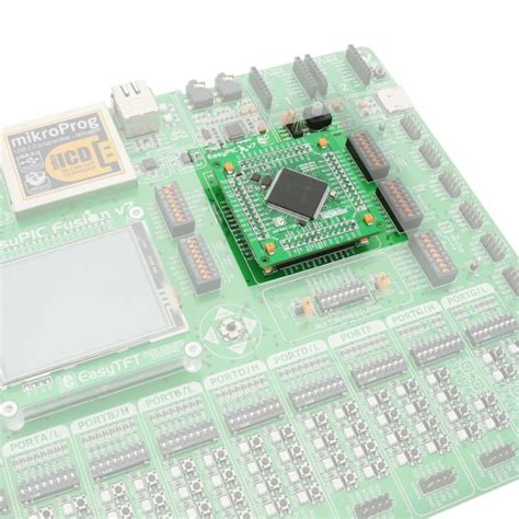 Mikroe 2558 Mikroelektronika Mikroelektronika Easypic Fusion V7 Mcu Add On Board Mikroe 2558
