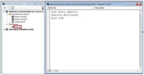 Run A Macro When Workbook Is Opened Excel Unlocked