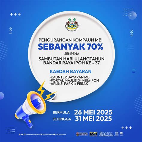 Official Portal Of Ipoh City Council 70 Discount On Mbi Traffic