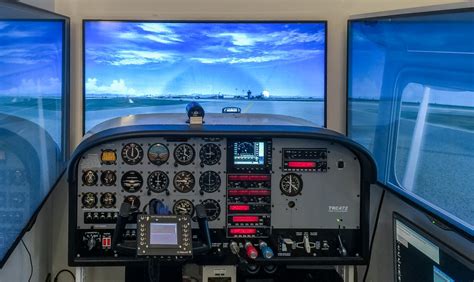 Full Flight Simulator Cockpit